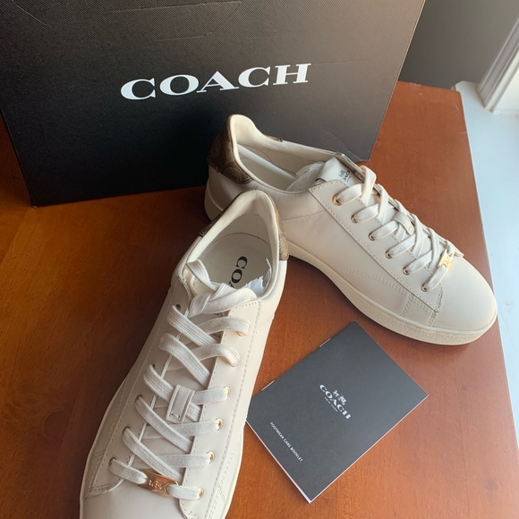 Coach | Shoes | Coach Sneaker In Chalk Color | Poshmark